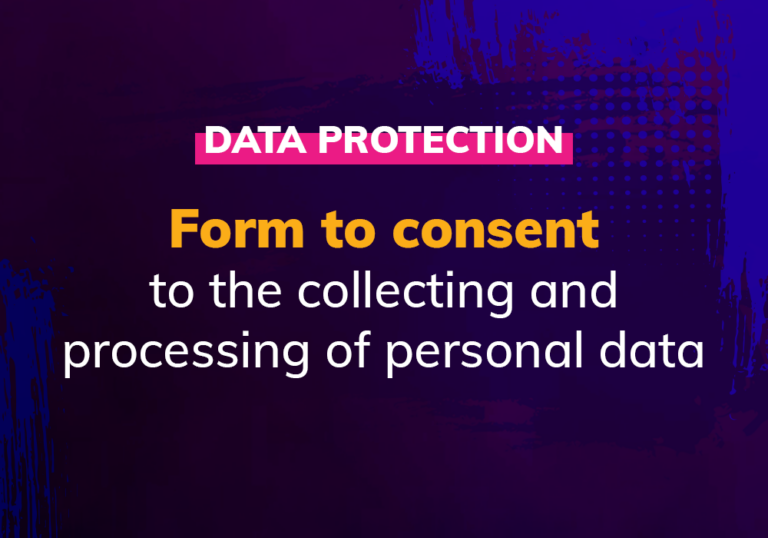 Preparation of Informed Consent for personal data collection - Predictabill